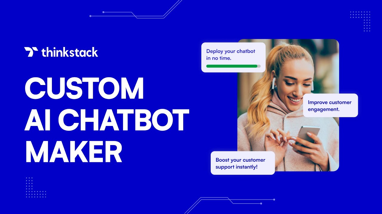 Custom Ai Chatbot Maker Thinkstack Youtube