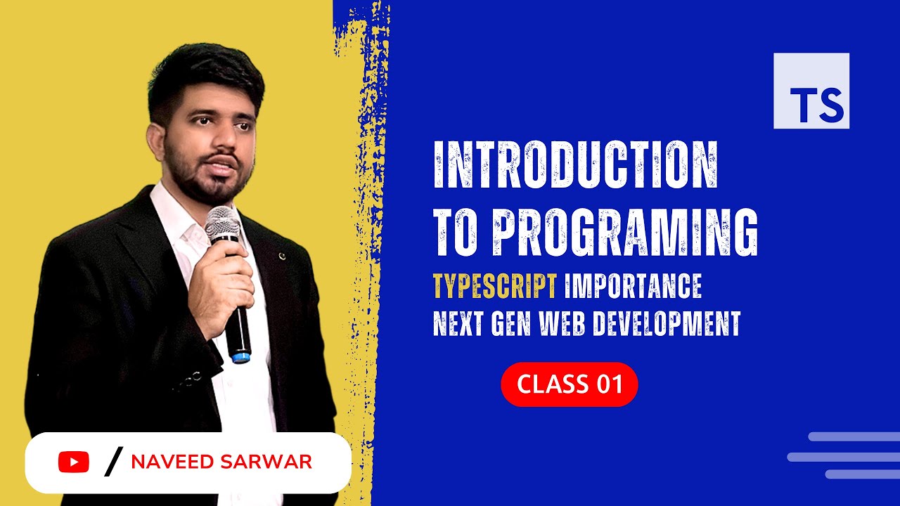 01 Introduction To Programming With Typescript Typescript Tutorial