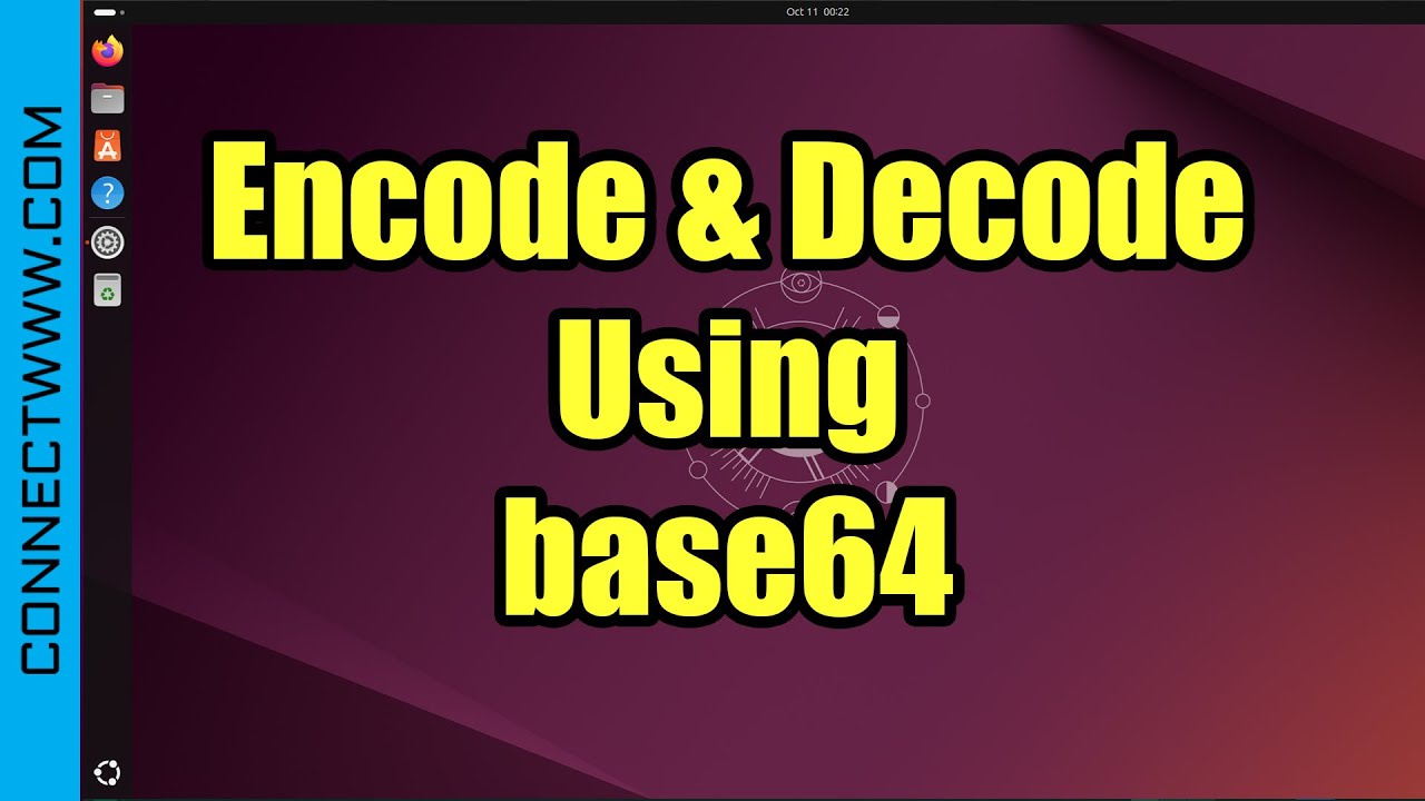 How To Encode And Decode Using Base64 In Linux Youtube