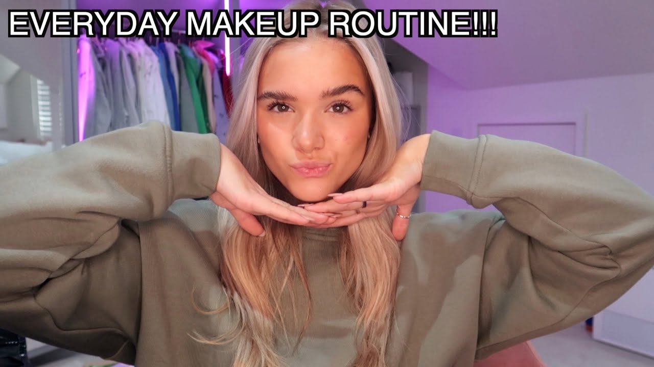 Chatty Grwm Updated Makeup Routine Youtube
