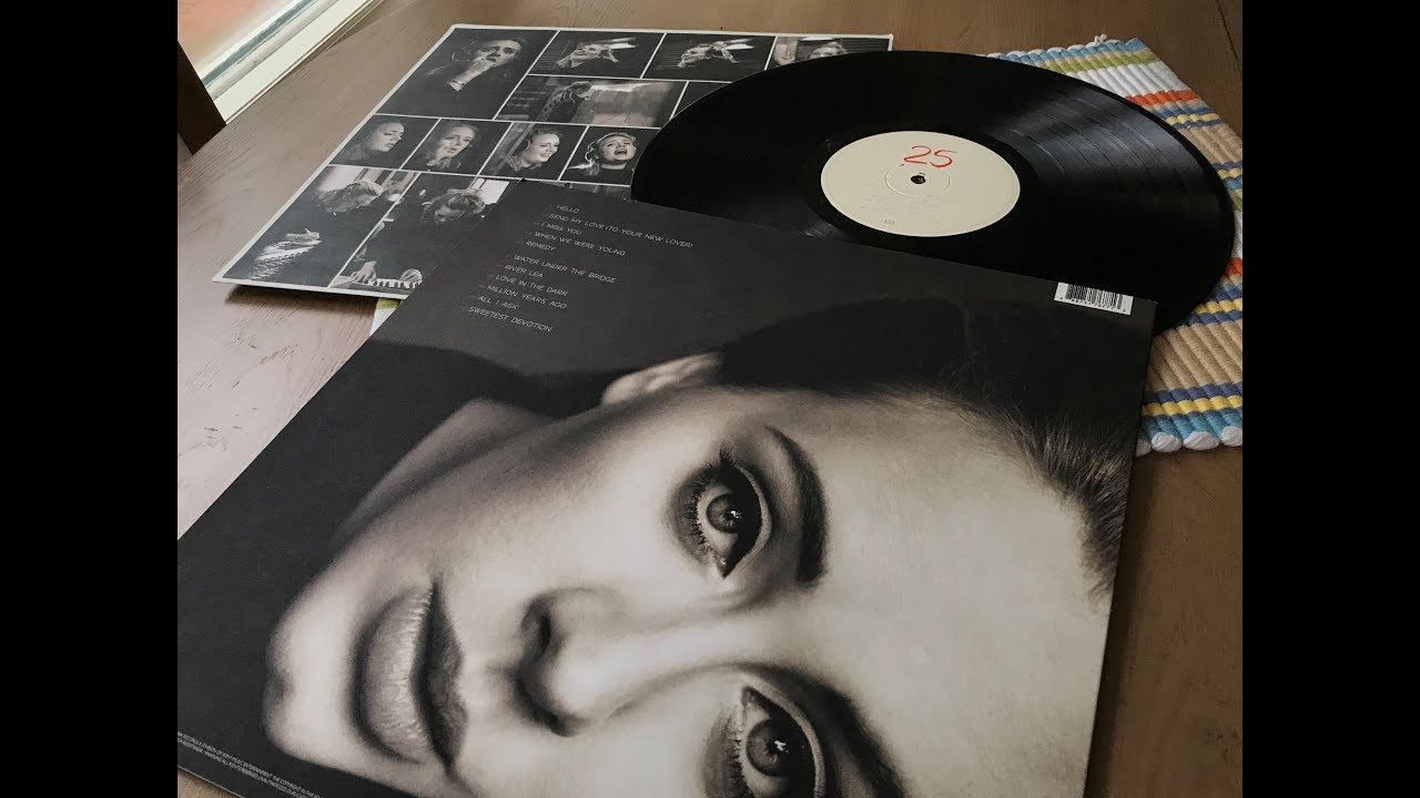 Adele 25 30 Second Vinyl Youtube