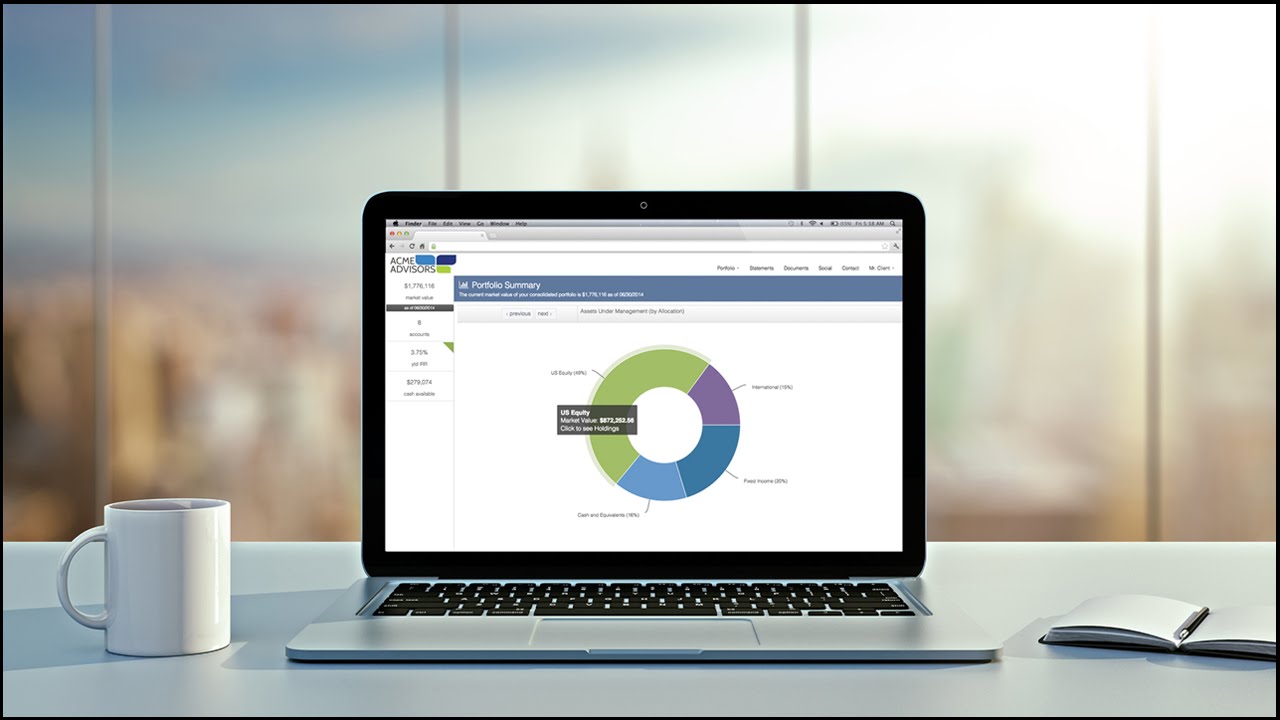 Clientview A Client Portal For Advisory Firms Youtube