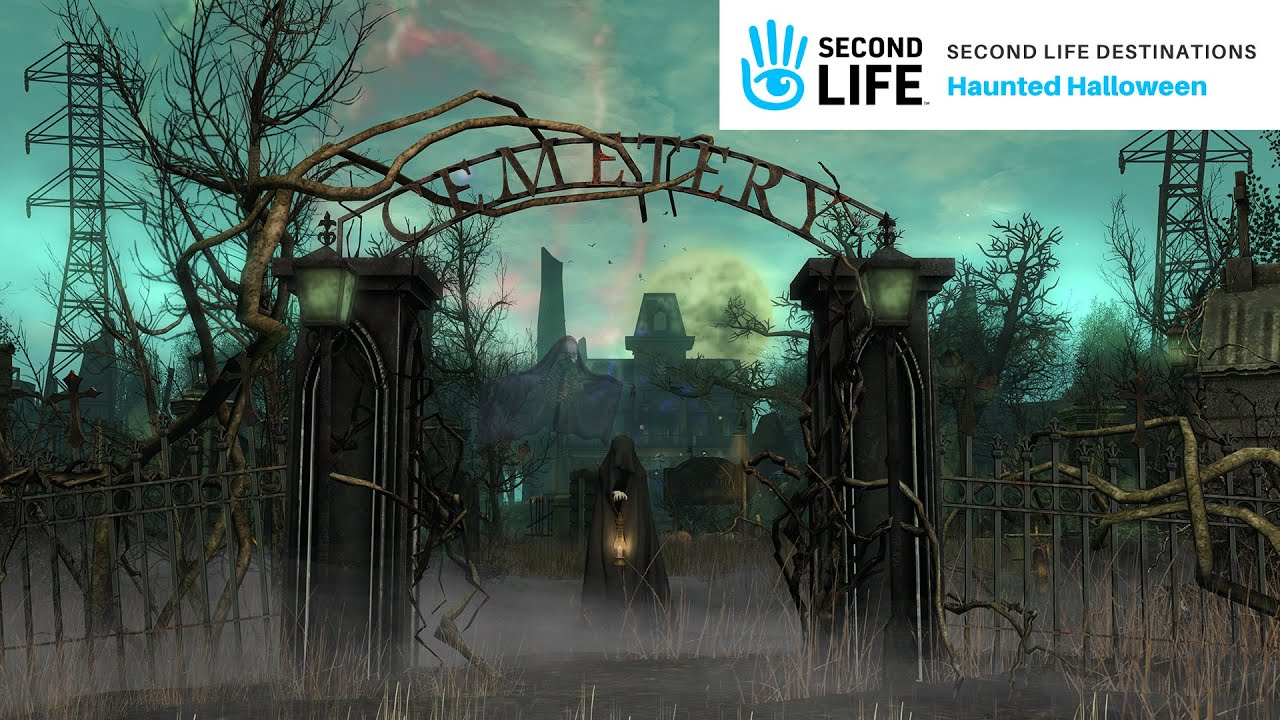 Second Life Destinations Haunted Halloween Youtube