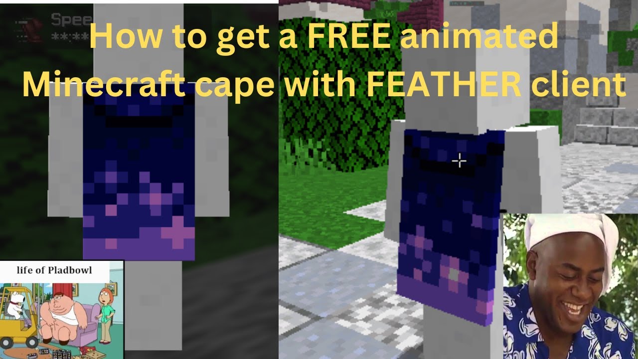 How To Get A Free Minecraft Animated Cape On Feather Client Youtube