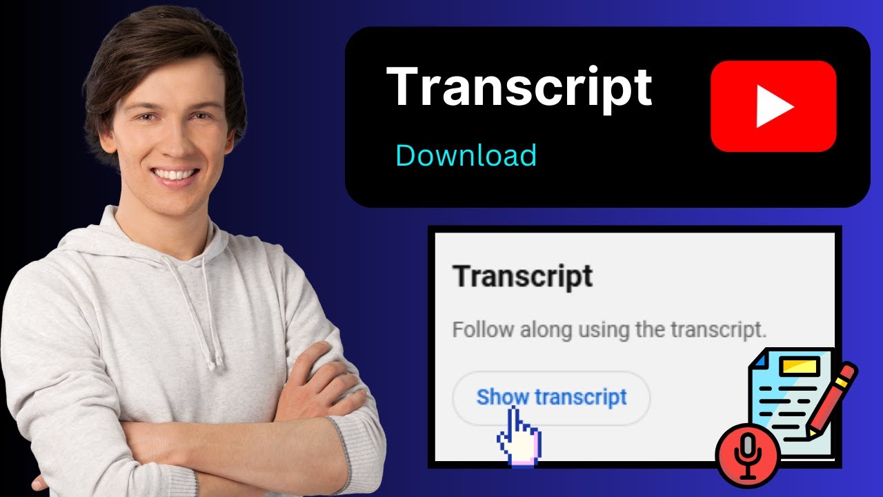 How To Get Transcript From Youtube Video Easy Tutorial Youtube