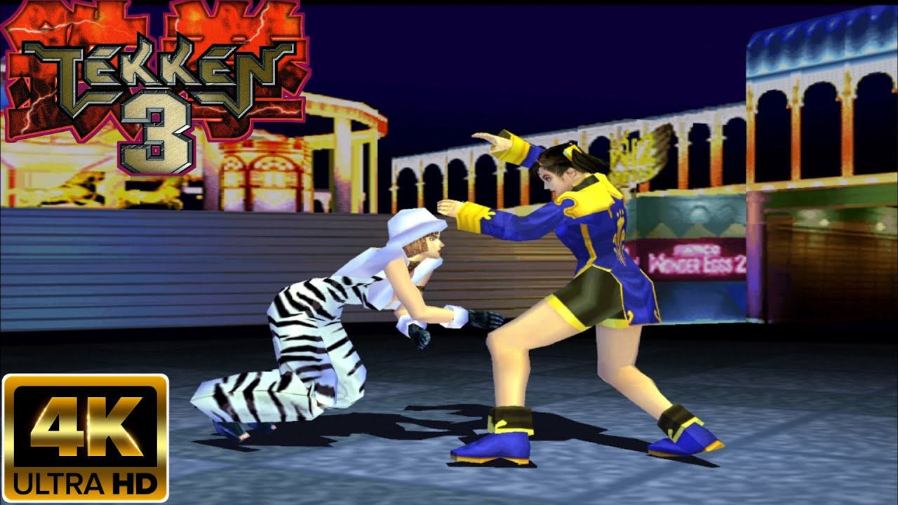 Tekken 3 Anna Williams Arcade Mode Gameplay Walkthrough Game 4k 60fps