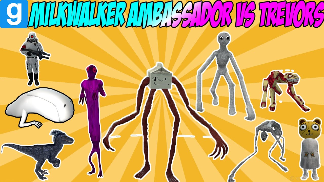 Milkwalker Ambassador Vs Some Trevor Henderson Garry S Mod Sandbox