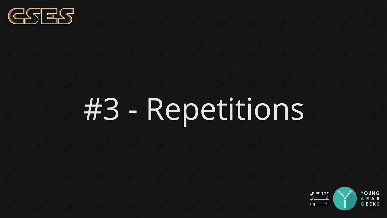 Cses 3 Repetitions Yags Youtube