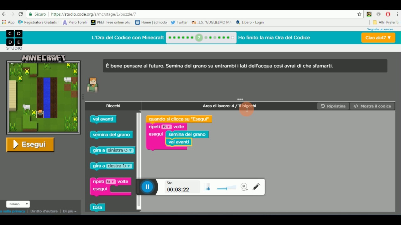Tutorial Coding Minecraft Youtube