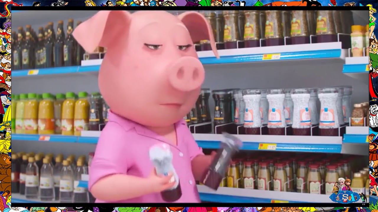 Sing Supermarket Scene Rosita Youtube