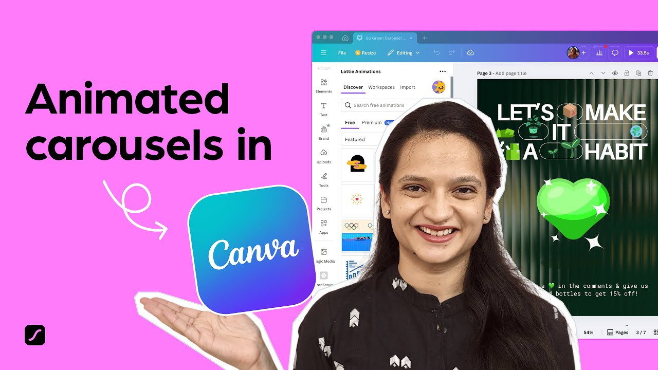 Canva Animation Tutorial How To Make Animated Carousels In Minutes