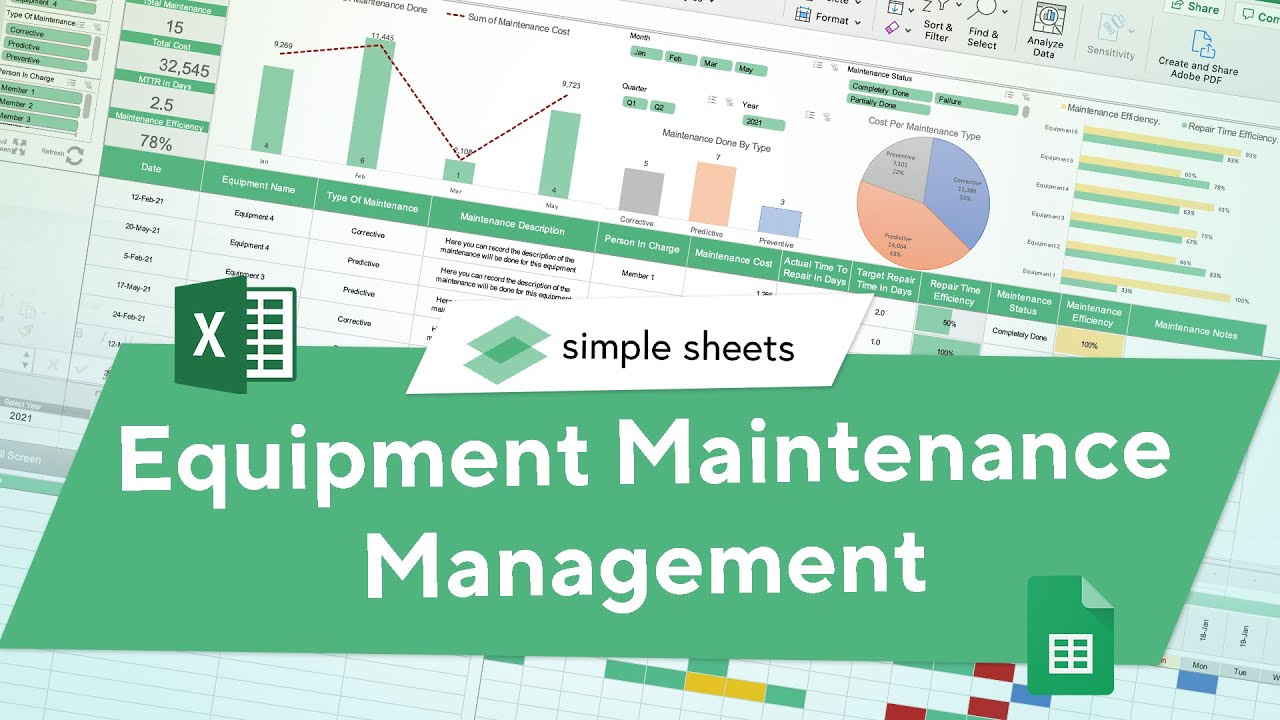 Excel Cmms Template