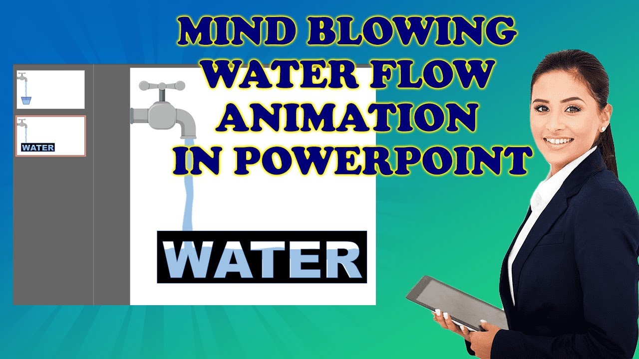 Water Flow Animation In Powerpoint Youtube