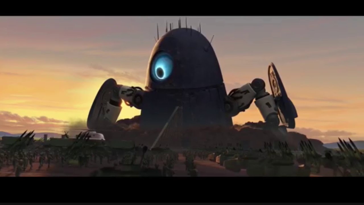 Robot Probe From Monsters Vs Alien Youtube