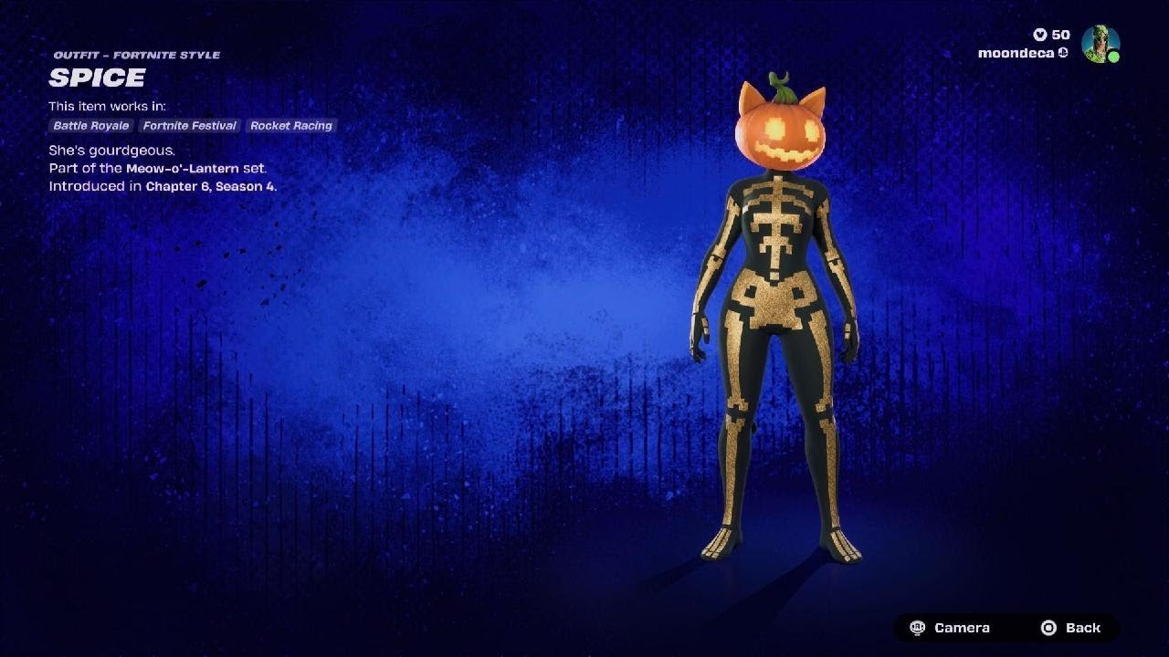 Fortnite New Spice Skin Youtube