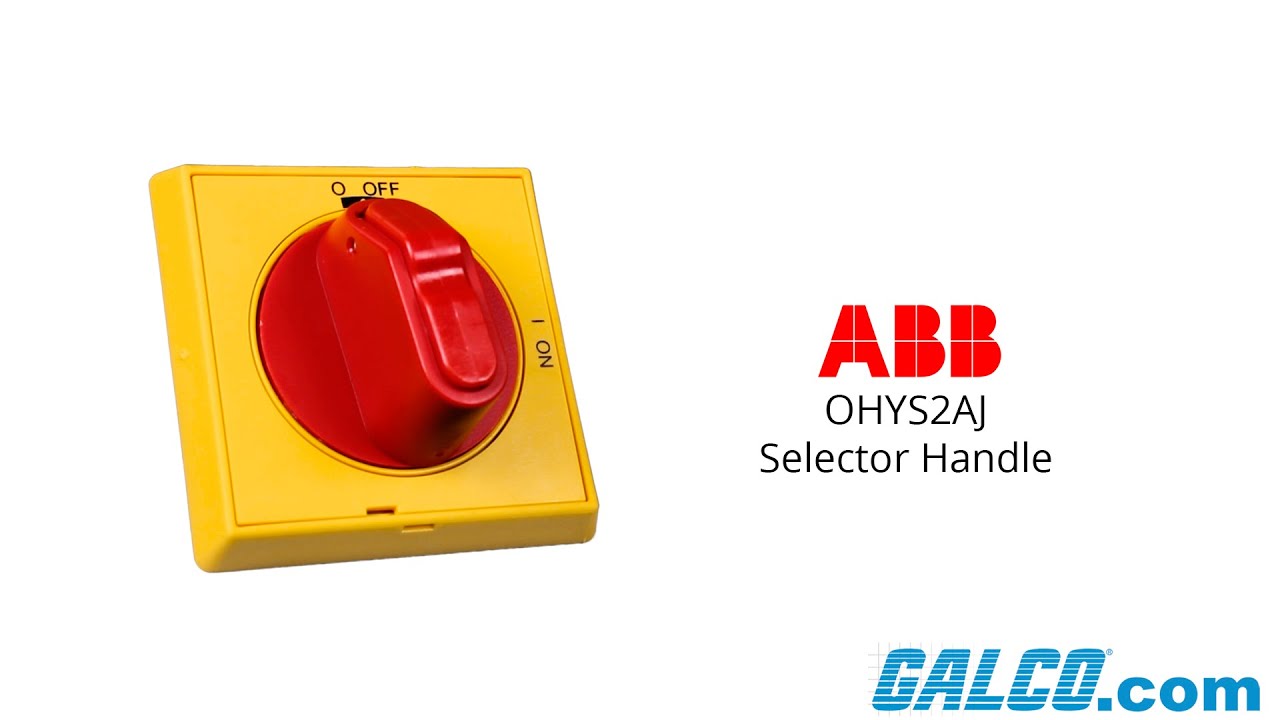 Abb Ohys2aj Selector Handle Youtube