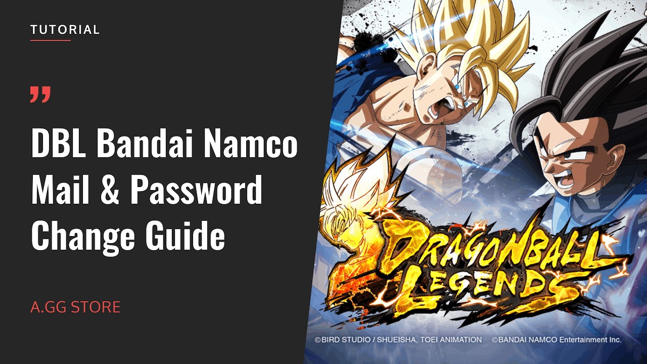 Dragon Ball Legends Complete Guide To Changing Bandai Namco Email
