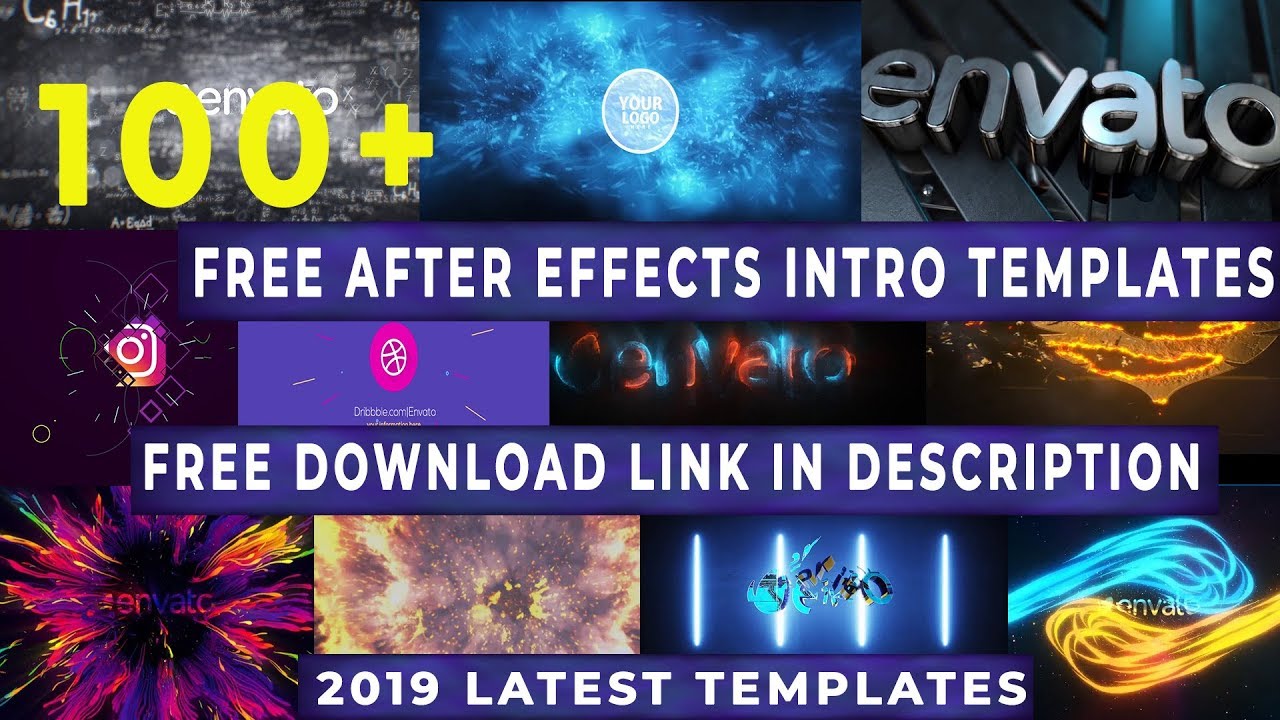 100 Free Intro Templates For After Effects Free After Effects