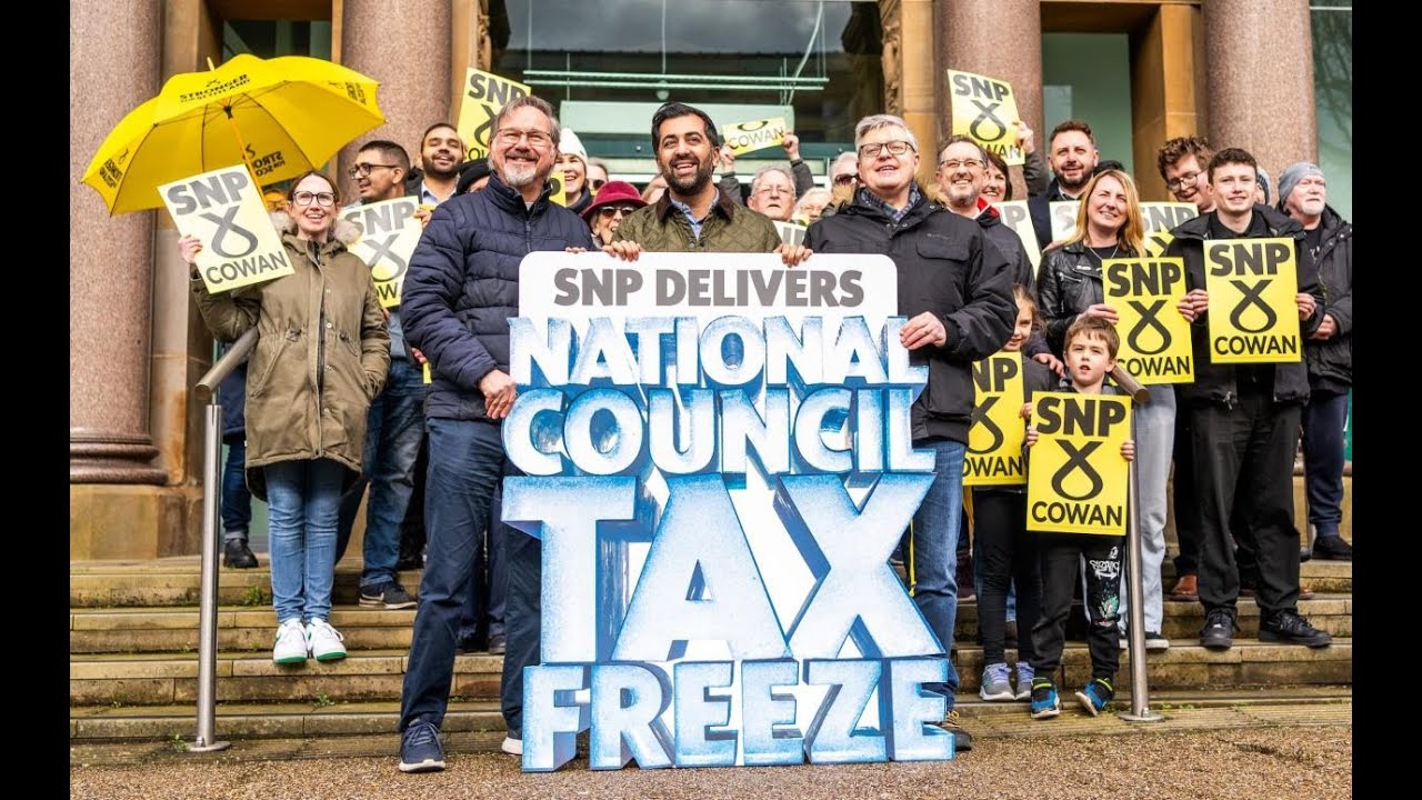 Snp Double Digit Council Tax Rises Youtube