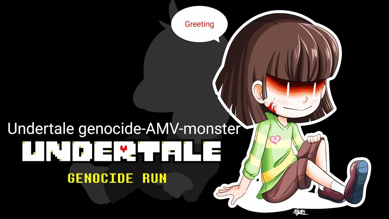 Undertale Genocide Amv Monster Youtube