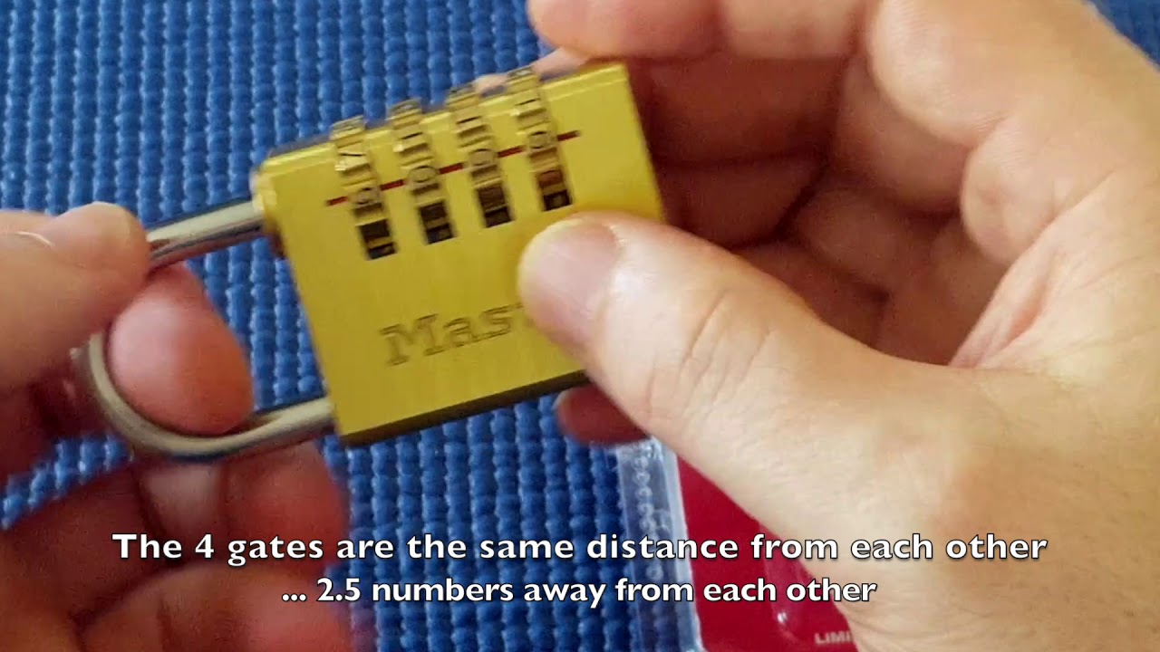 Picking 3 Master Combination Lock 604dau Picked Decoded Youtube