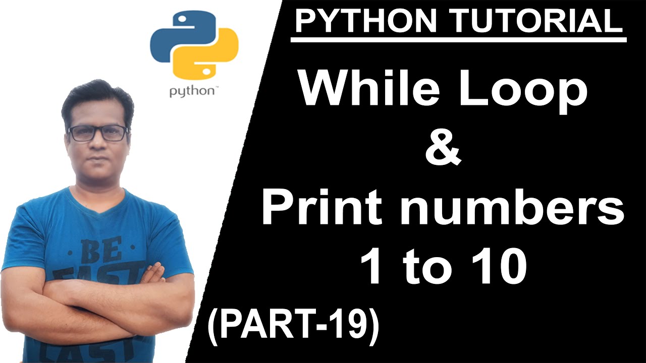Introduction Of While Loop Print Number 1 To 10 In Python In Hindi