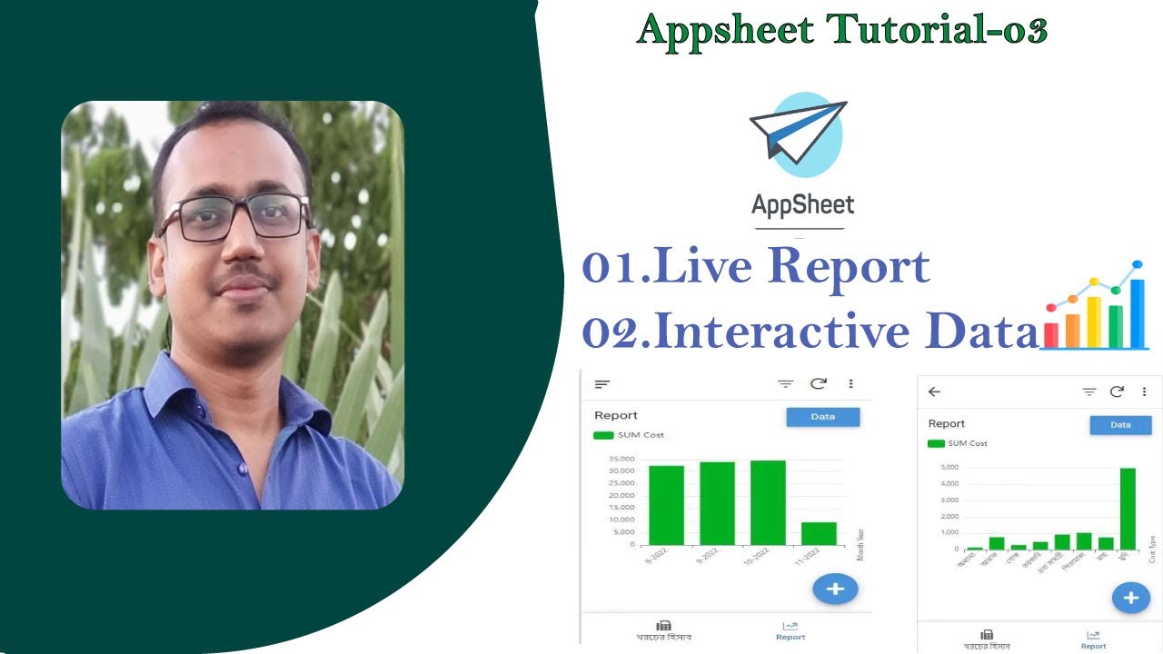 Chart In Appsheet Tutorial 03 Youtube