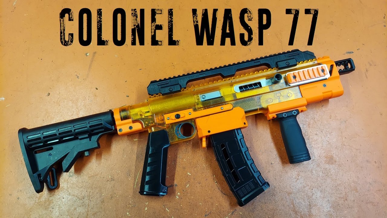 Ideal Foam Blaster Colonel Wasp 77 Firing And Review Youtube
