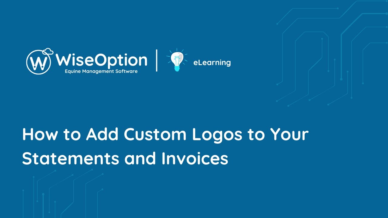 Wo6 Elearning Settings Statement Logo Youtube