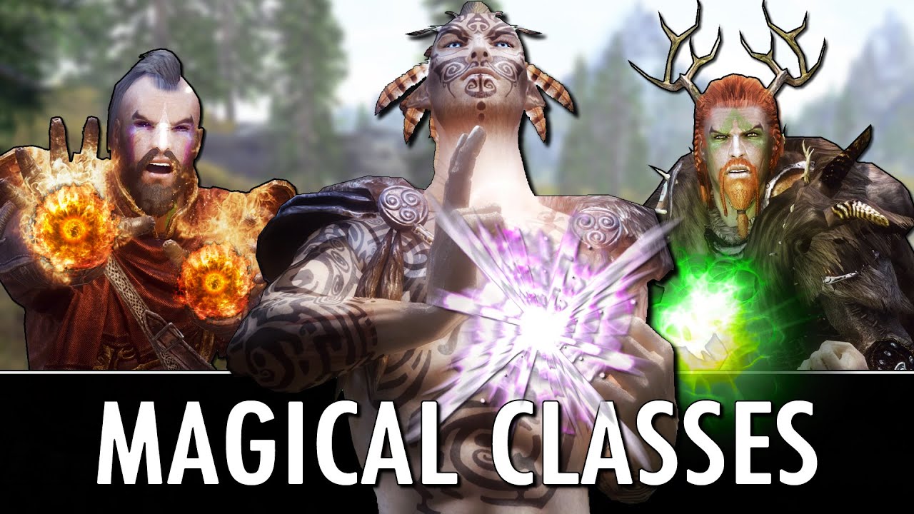 Skyrim Mods New Magical Classes Themed Magic Mod Youtube