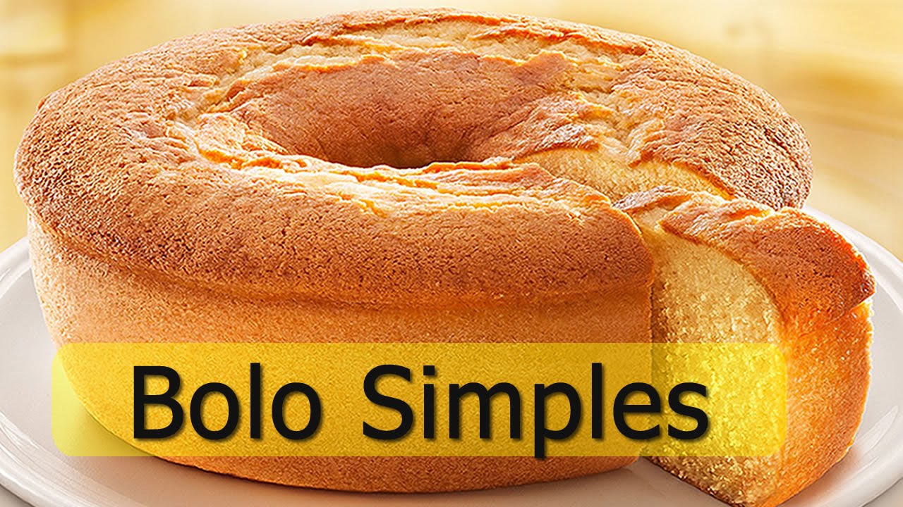 Como Fazer Um Bolo Simples