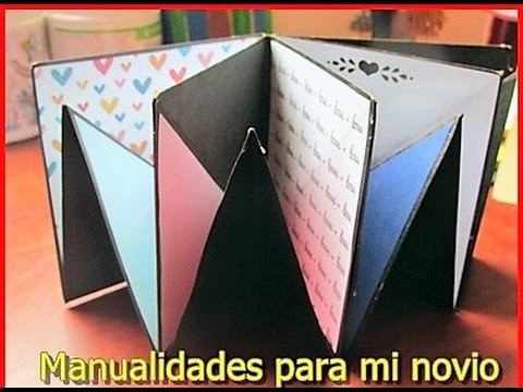 Manualidades Para Mi Enamorado Mini Album De Recuerdos Regalo De 14