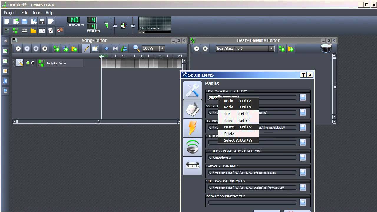 Lmms Tutorial Getting Drum Samples Youtube