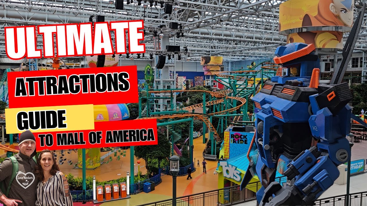 Mall Of America Ultimate Attractions Guide Youtube