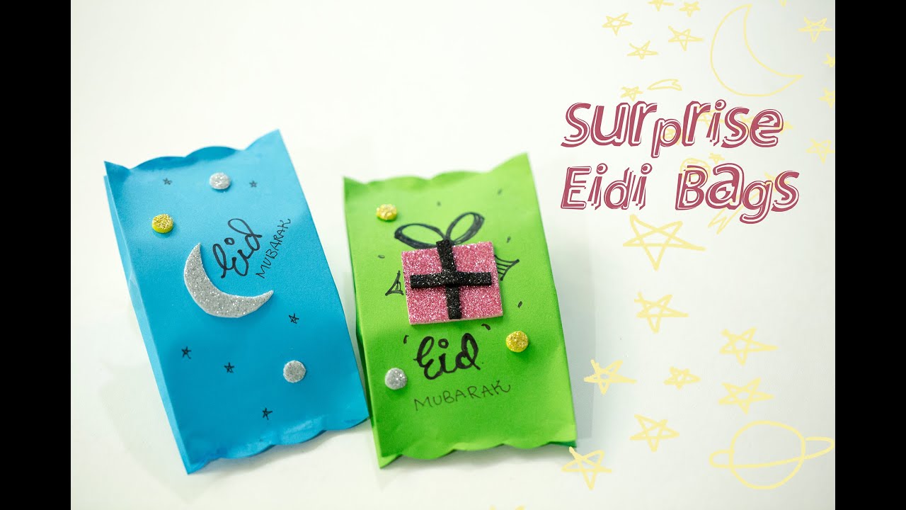 Diy Paper Craft Eidi Bags Creative And Personalized Gift Ideas For