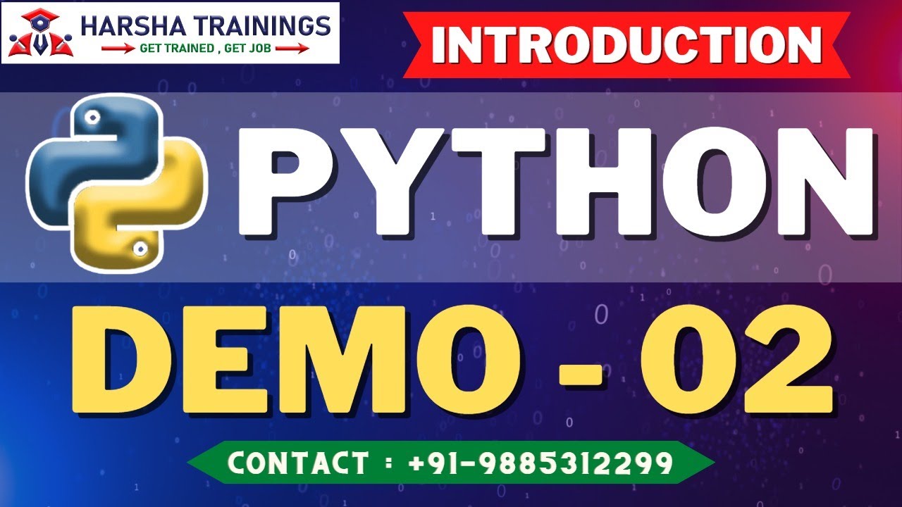 Python Demo 02 Python Introduction Python Programming Easy To Learn