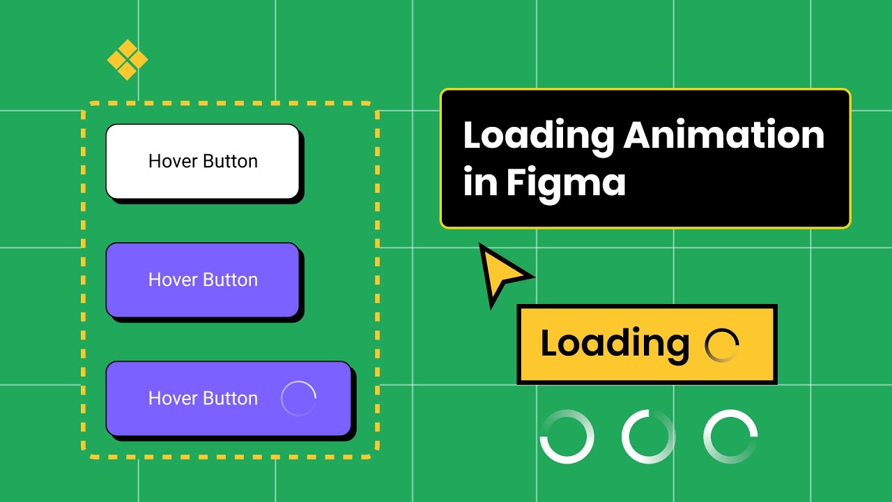 Loading Animation In Figma Interactive Components With A Simple