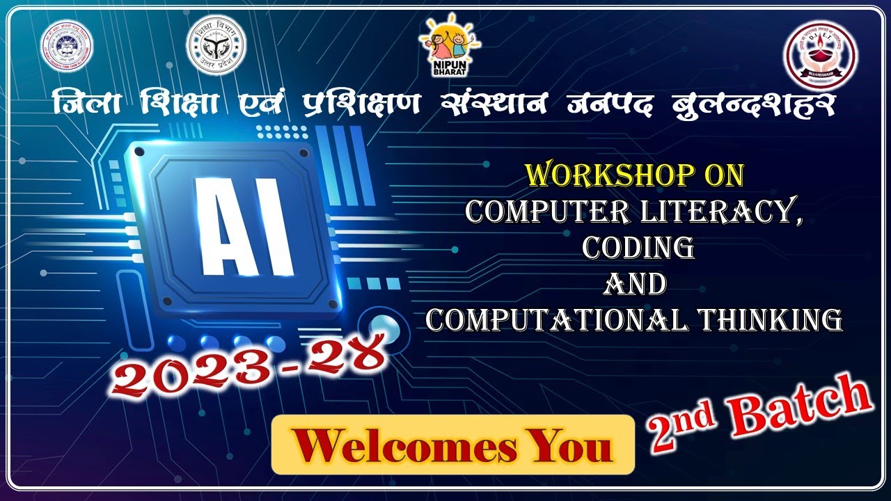 Digital Literacy Coding Computational Thinking Training Is Live