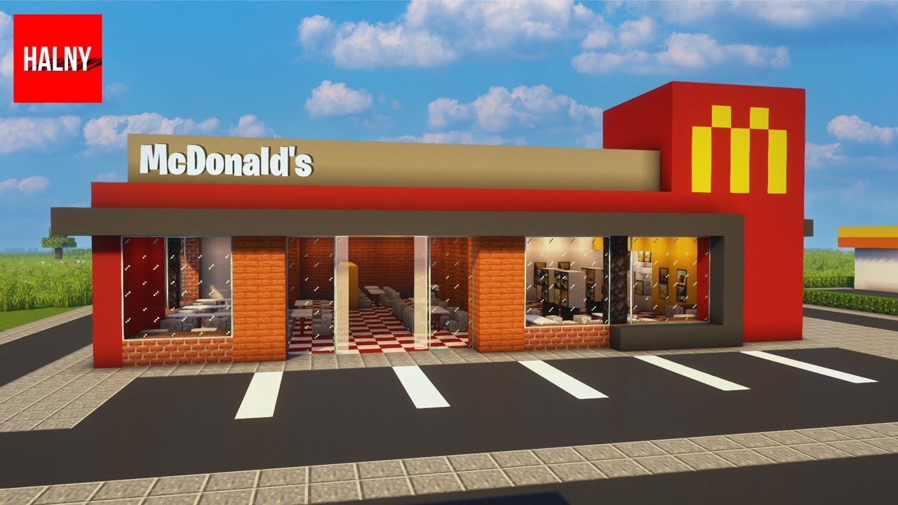 Minecraft Mcdonalds Tutorial Youtube
