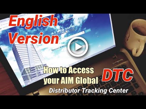 Dtc Distributor Tracking Center Aim Global English Version Youtube