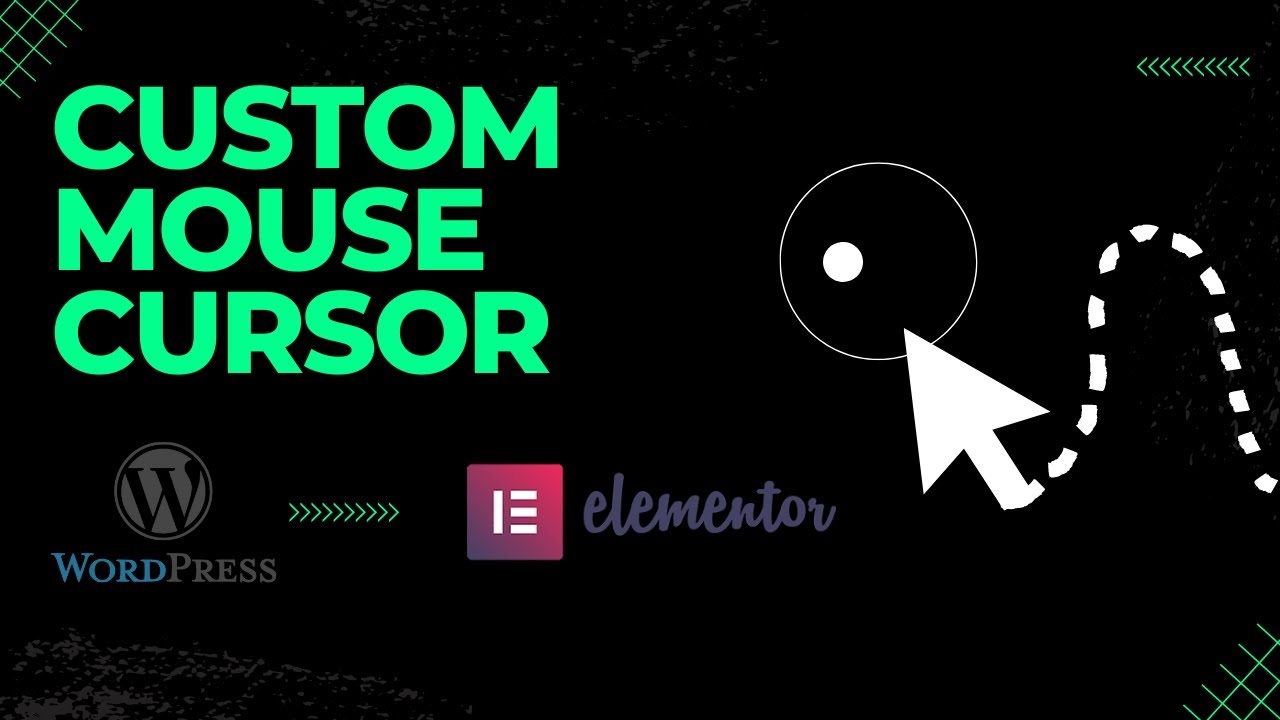 Creating Custom Cursors In Wordpress And Elementor Youtube