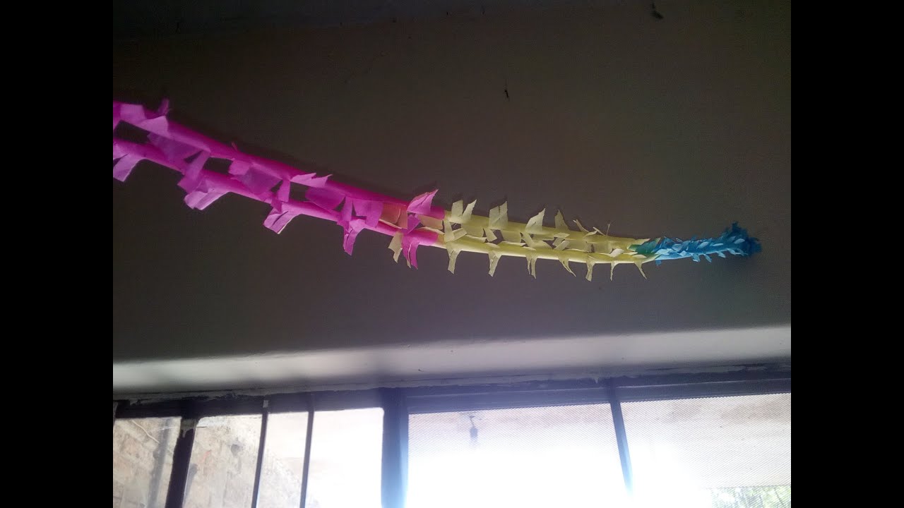 Guirnaldas De Papel Facil Youtube