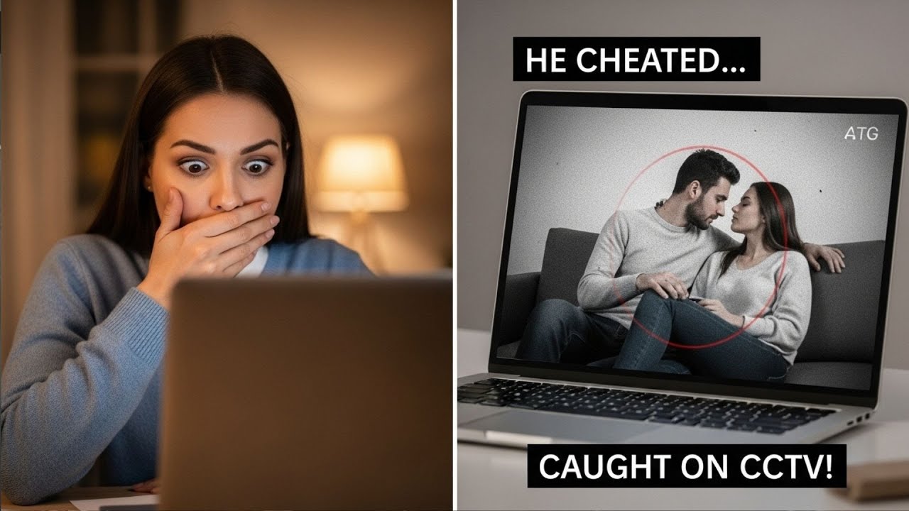 She Caught Her Husband With A Hidden Camera The Cctv Footage Will Shock