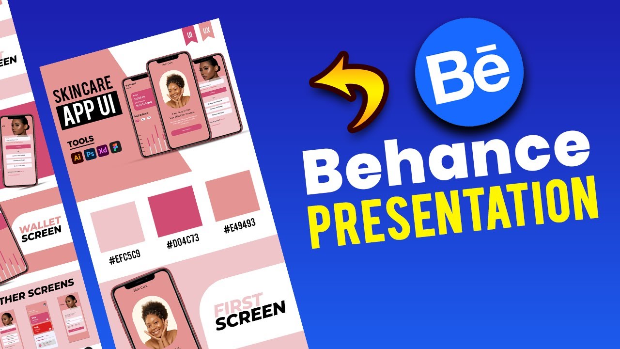 How To Design A Long Scrolling Behance Presentation Photoshop