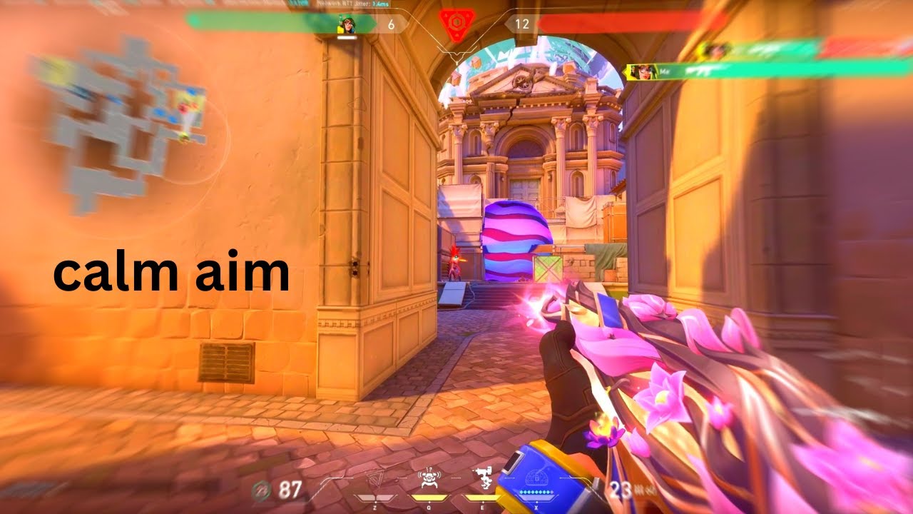 3 Minutes Of Calm Aim In Valorant Youtube