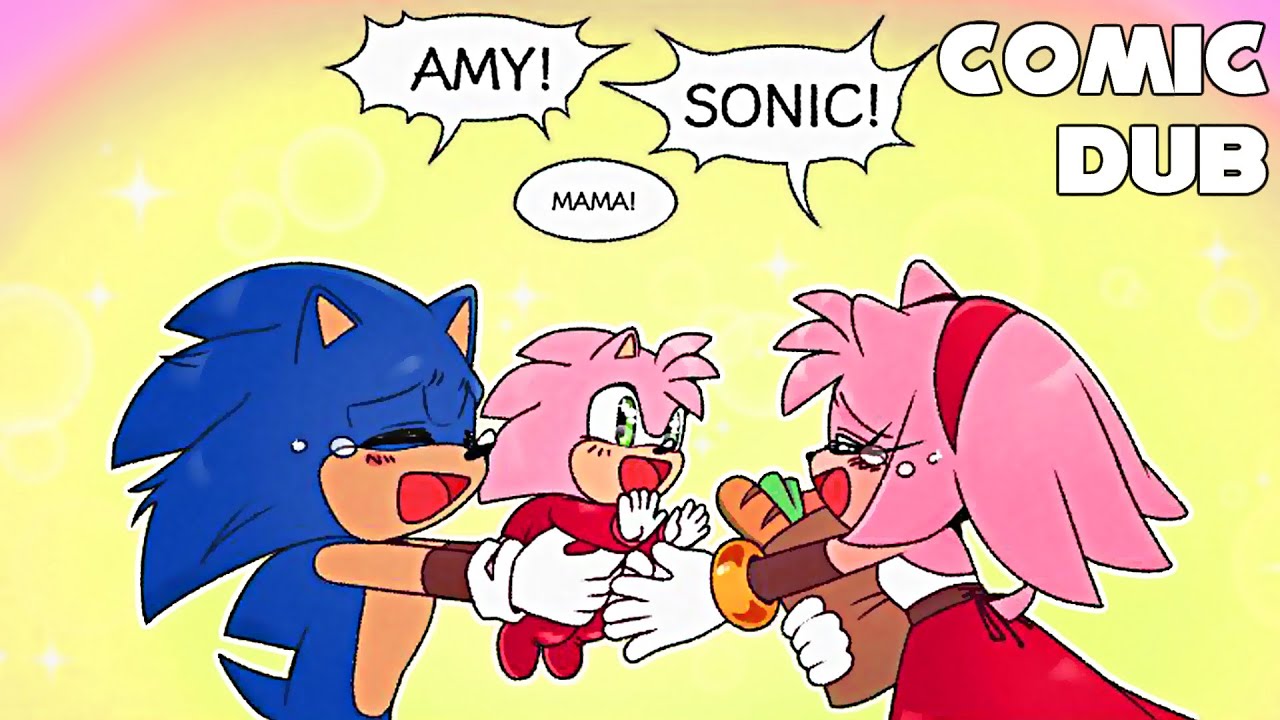 Reunited Sonic X Amy Sonamy Comic Dub Compilation Youtube