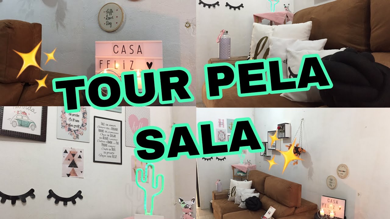 Tour Pela Minha Sala Youtube