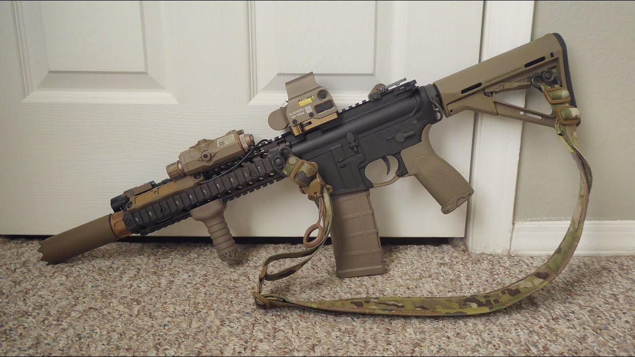 2020 Airsoft Mk18 Mod 1 External Build Complete Youtube