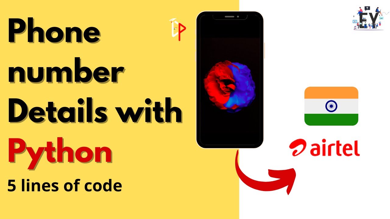 Get Phone Number Details With Python Tutorial Phone Numbers Module