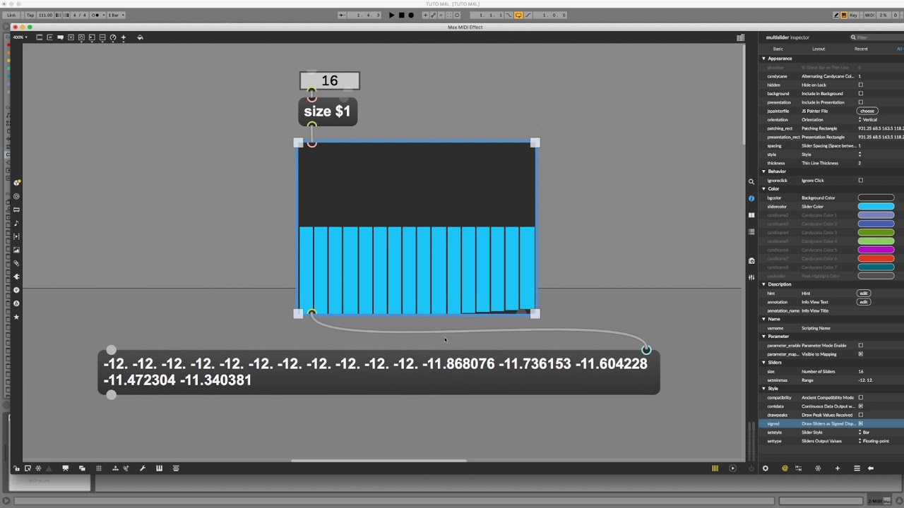 Max For Live 24 Multislider Youtube